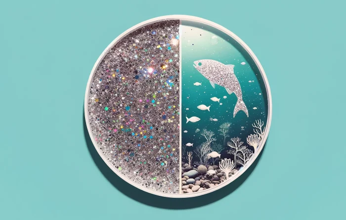 Glitter Ban: Sparkling Menace to Microplastic Pollution Crisis Dakoa